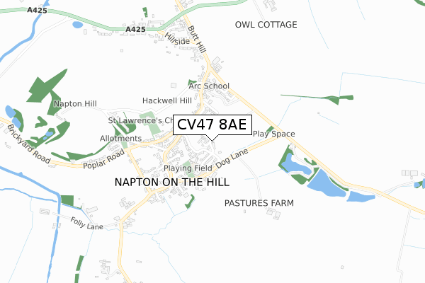 CV47 8AE maps, stats, and open data