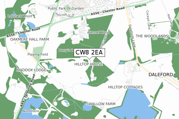 CW8 2EA maps, stats, and open data