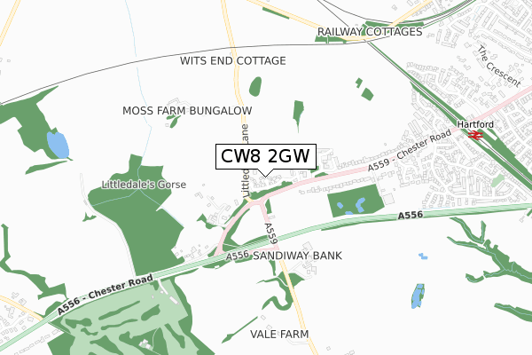 CW8 2GW maps, stats, and open data