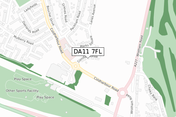 DA11 7FL maps, stats, and open data