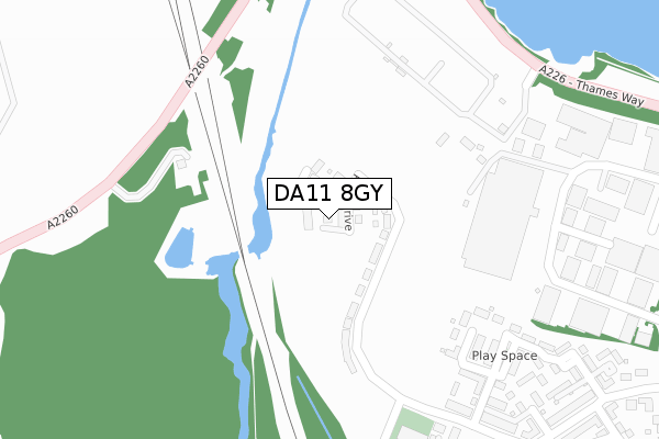 DA11 8GY maps, stats, and open data