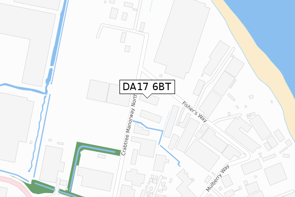 DA17 6BT maps, stats, and open data