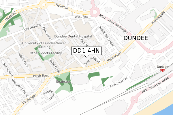 DD1 4HN maps, stats, and open data