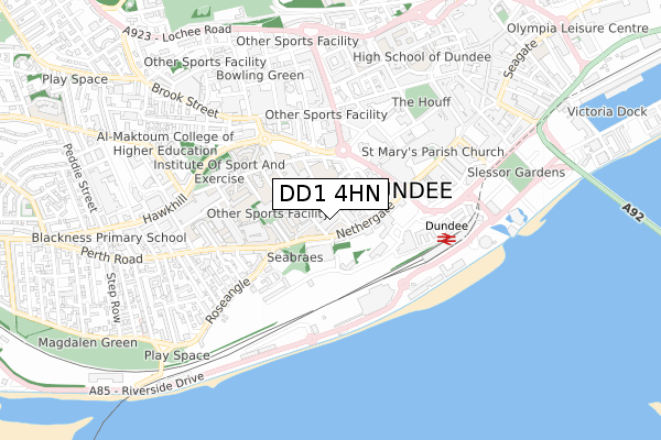 DD1 4HN maps, stats, and open data