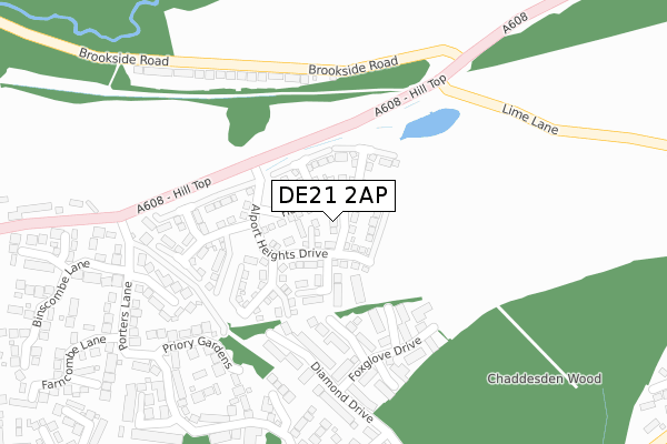 DE21 2AP maps, stats, and open data