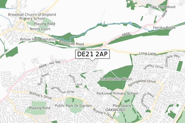 DE21 2AP maps, stats, and open data