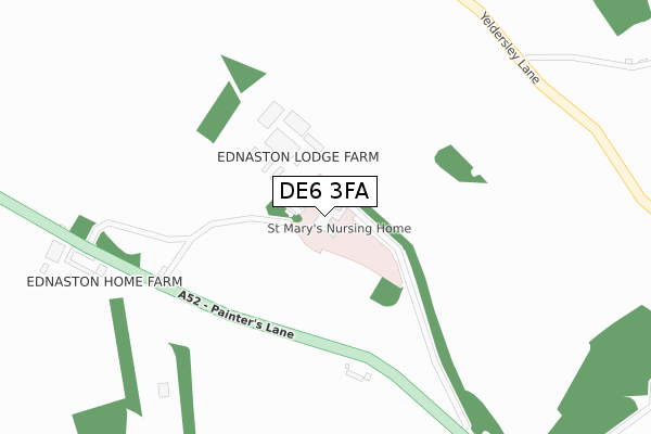 DE6 3FA maps, stats, and open data