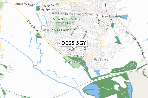 DE65 5GY maps, stats, and open data
