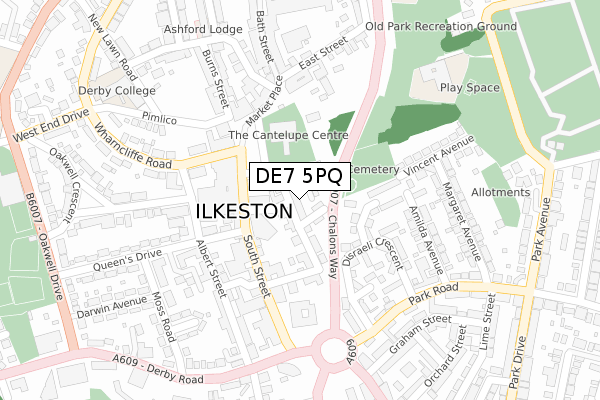 DE7 5PQ maps, stats, and open data