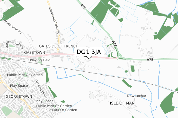 DG1 3JA maps, stats, and open data