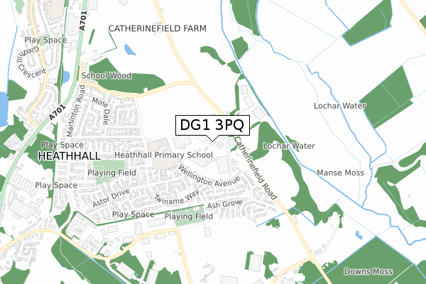 DG1 3PQ maps, stats, and open data