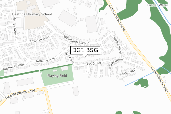 DG1 3SG maps, stats, and open data