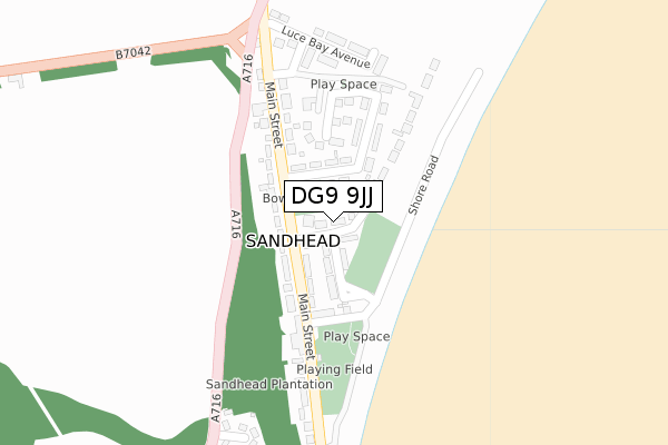 DG9 9JJ maps, stats, and open data