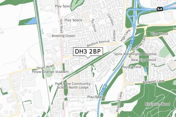 DH3 2BP maps, stats, and open data