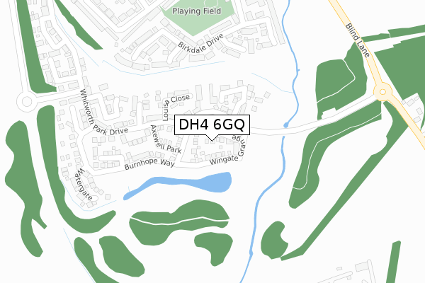 DH4 6GQ maps, stats, and open data