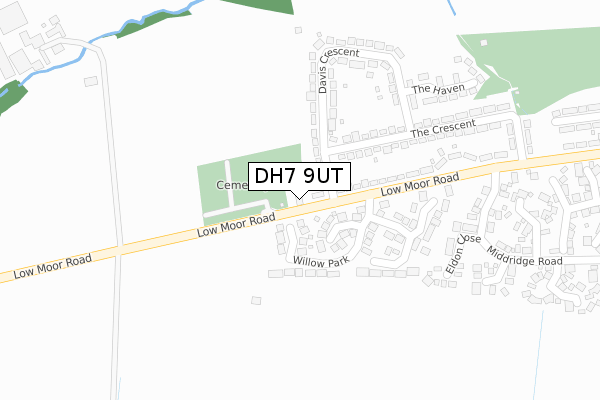 DH7 9UT maps, stats, and open data