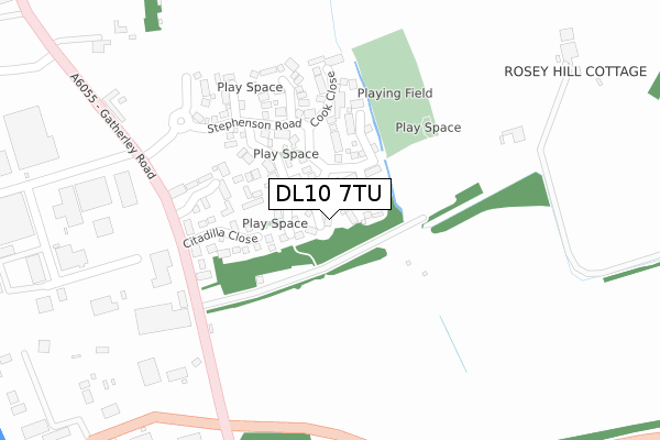 DL10 7TU maps, stats, and open data