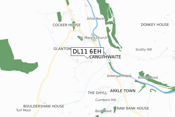 DL11 6EH maps, stats, and open data