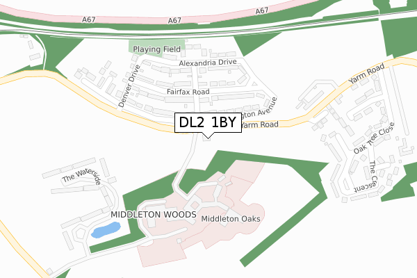 DL2 1BY maps, stats, and open data