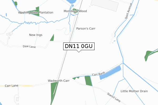 DN11 0GU maps, stats, and open data