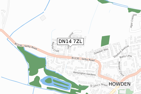 DN14 7ZL maps, stats, and open data