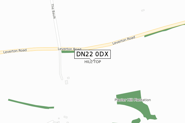 DN22 0DX maps, stats, and open data