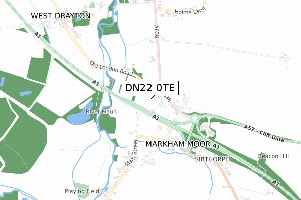 DN22 0TE maps, stats, and open data