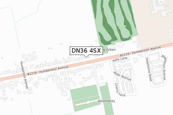 DN36 4SX maps, stats, and open data