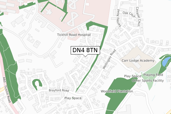 DN4 8TN maps, stats, and open data