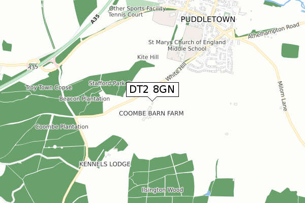 DT2 8GN maps, stats, and open data