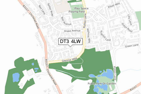 DT3 4LW maps, stats, and open data