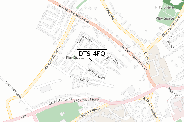 DT9 4FQ maps, stats, and open data