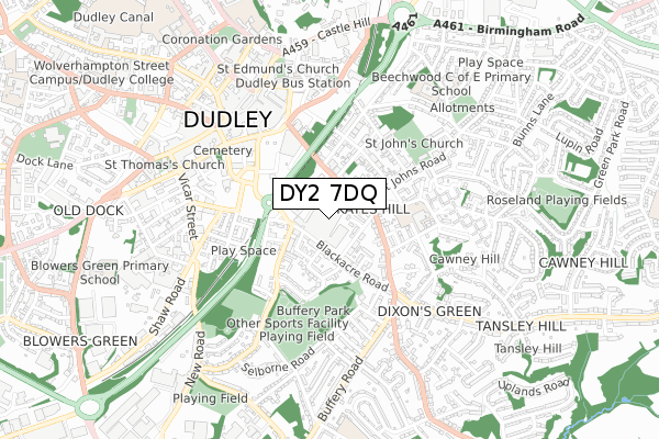 DY2 7DQ maps, stats, and open data