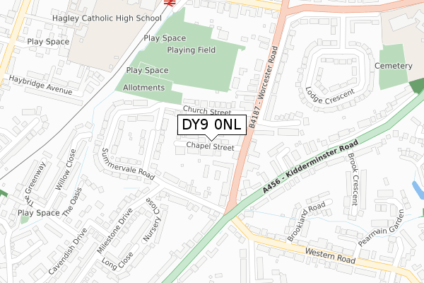 DY9 0NL maps, stats, and open data