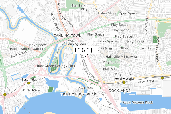 E16 1JT maps, stats, and open data