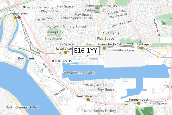 E16 1YY maps, stats, and open data