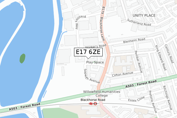 E17 6ZE maps, stats, and open data
