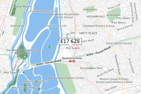 E17 6ZE maps, stats, and open data