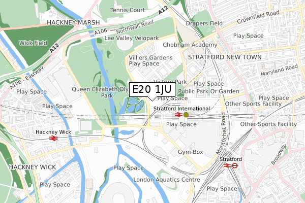 E20 1JU maps, stats, and open data