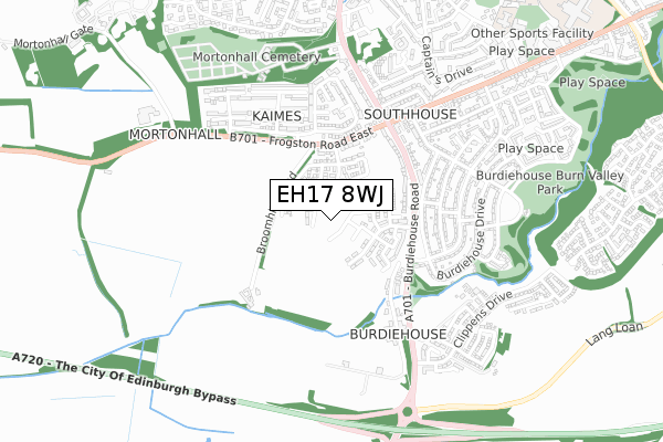 EH17 8WJ maps, stats, and open data