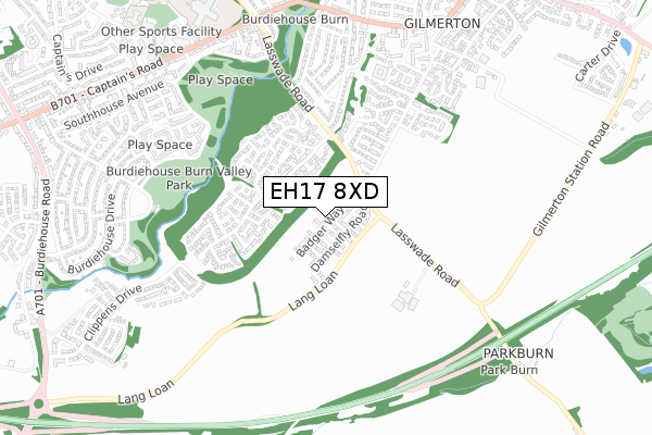 EH17 8XD maps, stats, and open data
