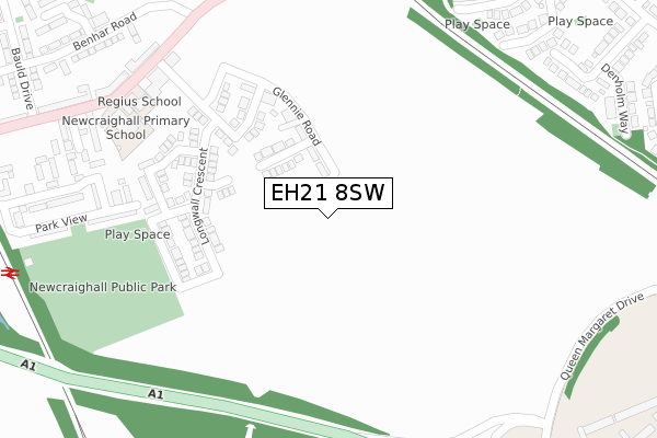EH21 8SW maps, stats, and open data