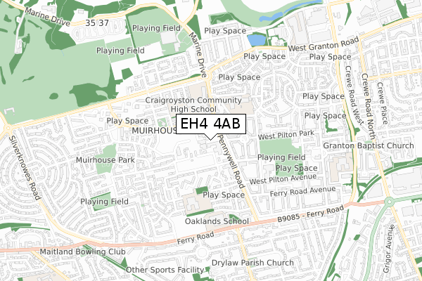 EH4 4AB maps, stats, and open data