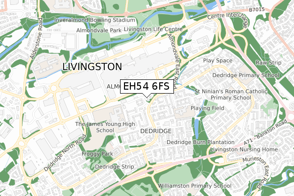 EH54 6FS maps, stats, and open data