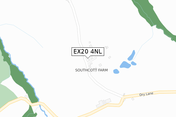 EX20 4NL maps, stats, and open data