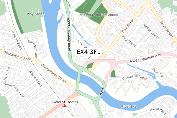 EX4 3FL maps, stats, and open data