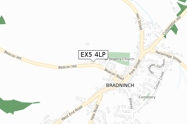 EX5 4LP maps, stats, and open data