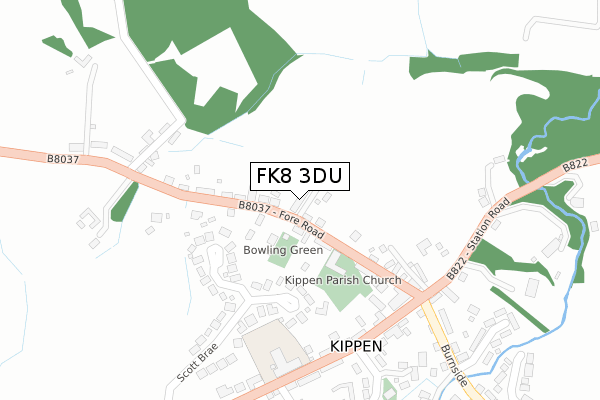 FK8 3DU maps, stats, and open data