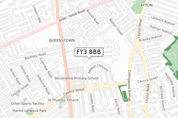 FY3 8BB maps, stats, and open data