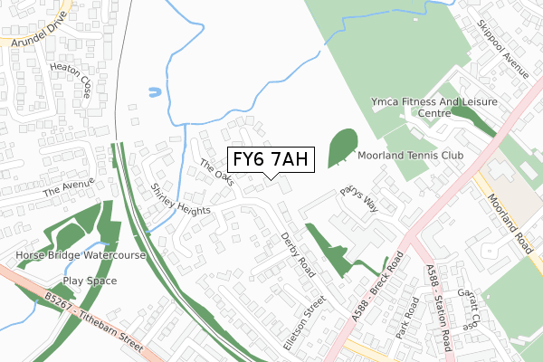 FY6 7AH maps, stats, and open data